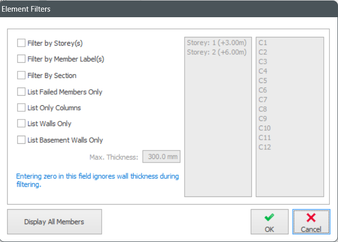 Overview of the Column Summary Table