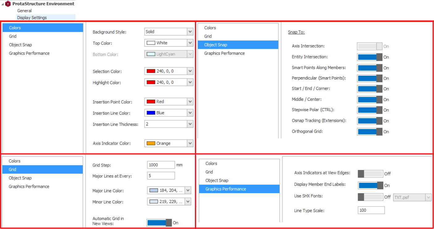 ProtaStructure Environment